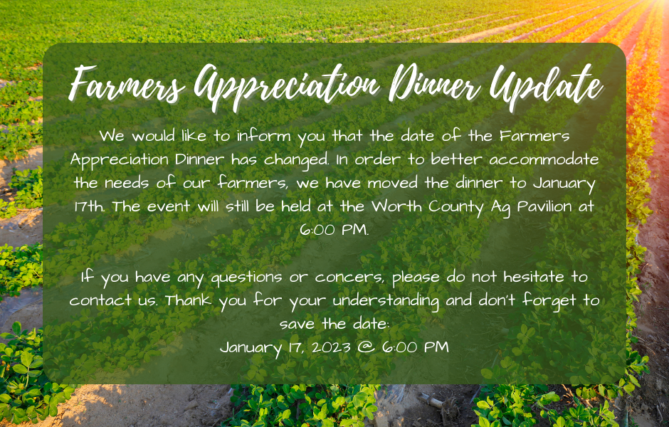 Farmers Appreciation Dinner